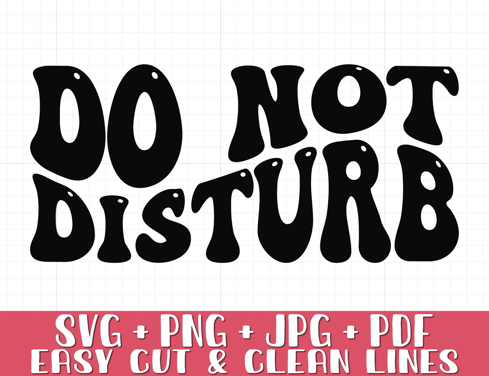 Do Not Disturb SVG PNG, Do Not Disturb Svg Png, Instant Download - Etsy