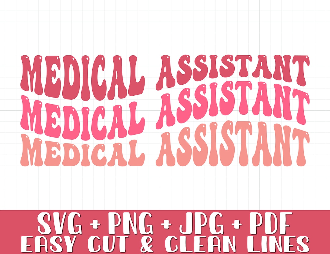 Medical Assistant Svg Png, Instant Download - Etsy