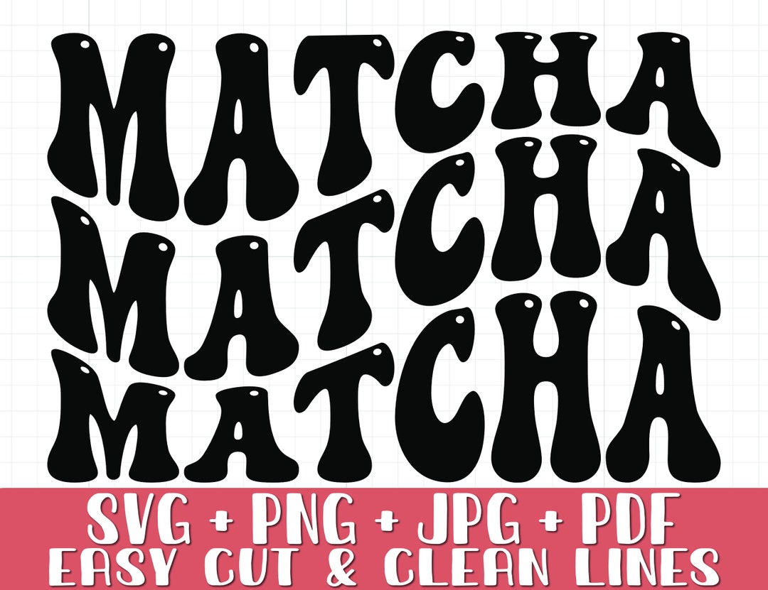 Matcha SVG PNG, Matcha Tea Svg Png, Instant Download - Etsy