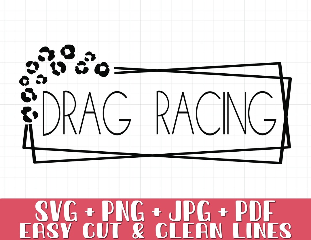 Drag Racing Svg Png, Instant Download - Etsy