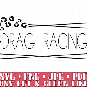 Drag Racing Svg Png, Instant Download - Etsy