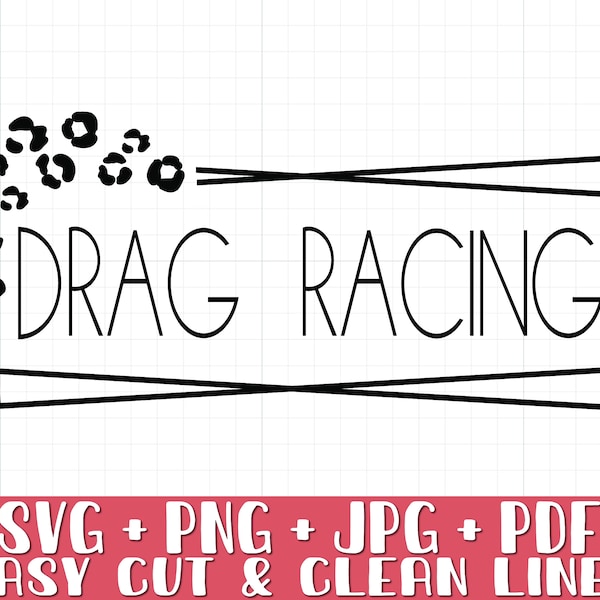Drag Racing Svg - Etsy