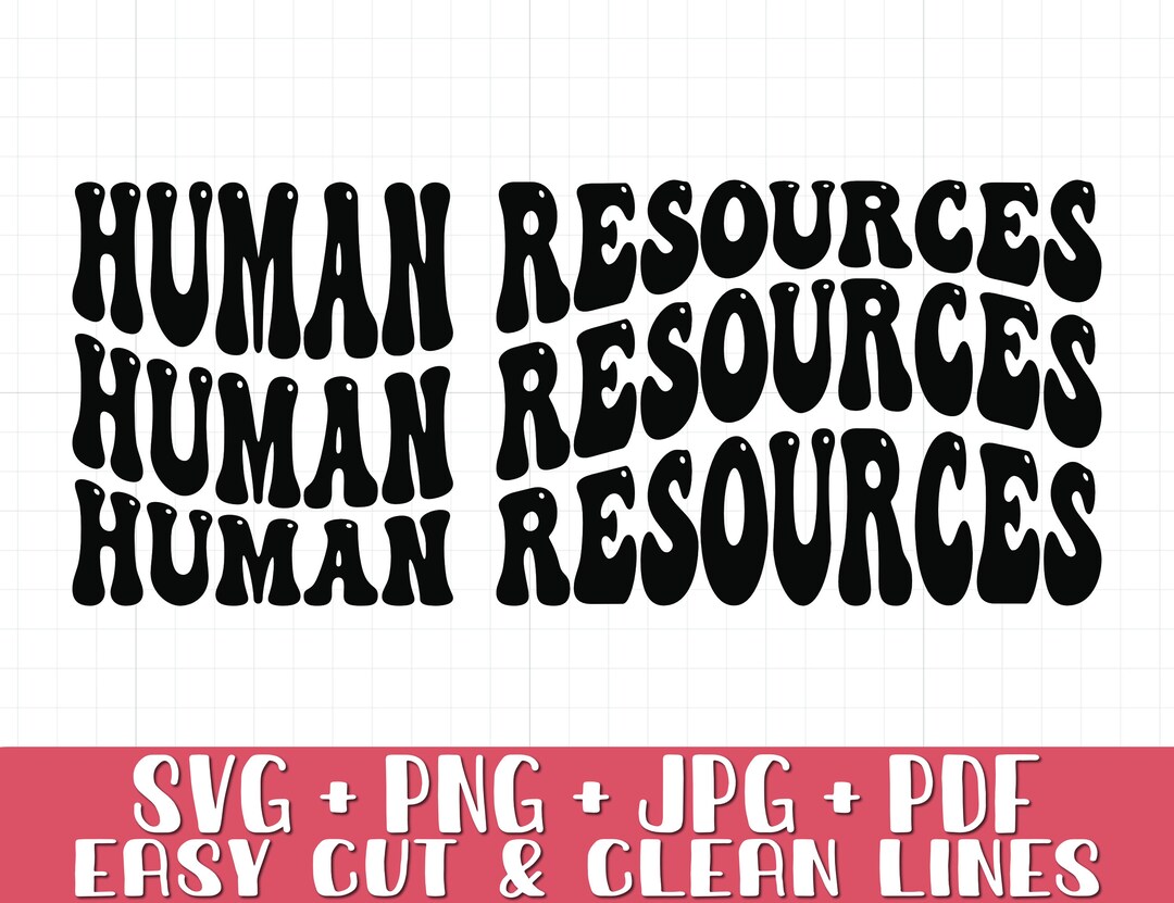 Human Resources Svg Png, Instant Download - Etsy
