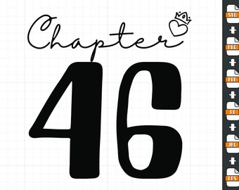 Chapter 46 Svg - Etsy