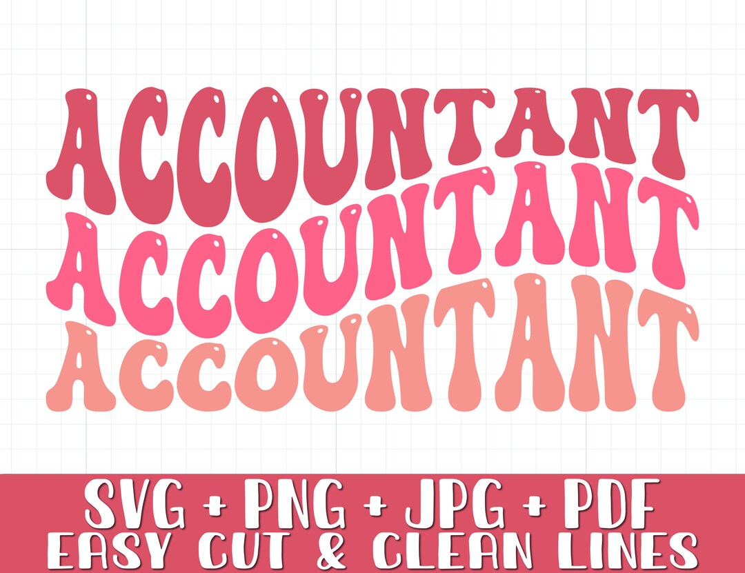 Accountant Svg Png, Instant Download - Etsy