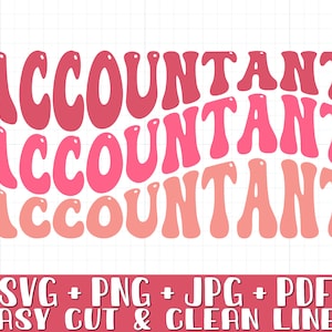 Accountant Svg Png, Instant Download - Etsy