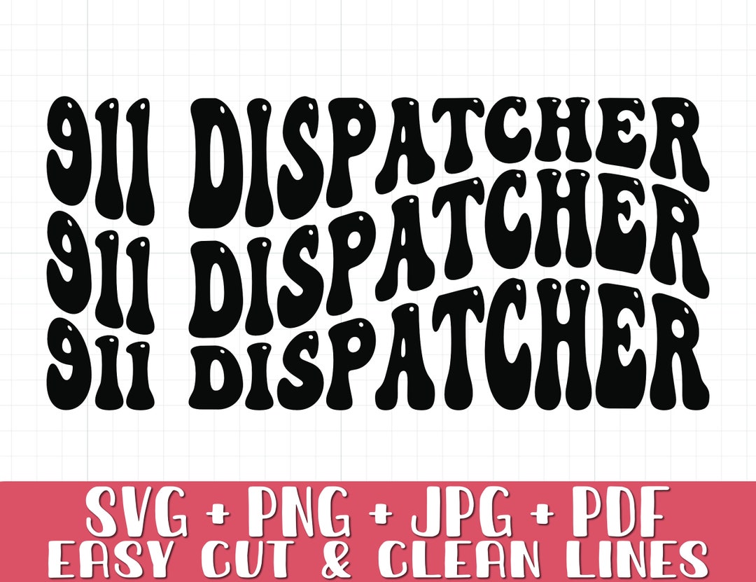 911 Dispatcher Svg Png, Instant Download - Etsy