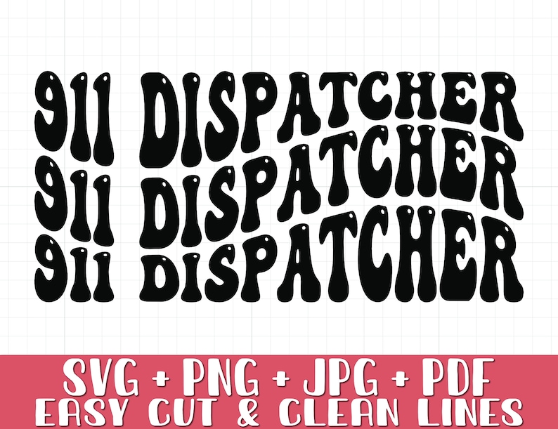 911 Dispatcher Svg Png Instant Download - Etsy