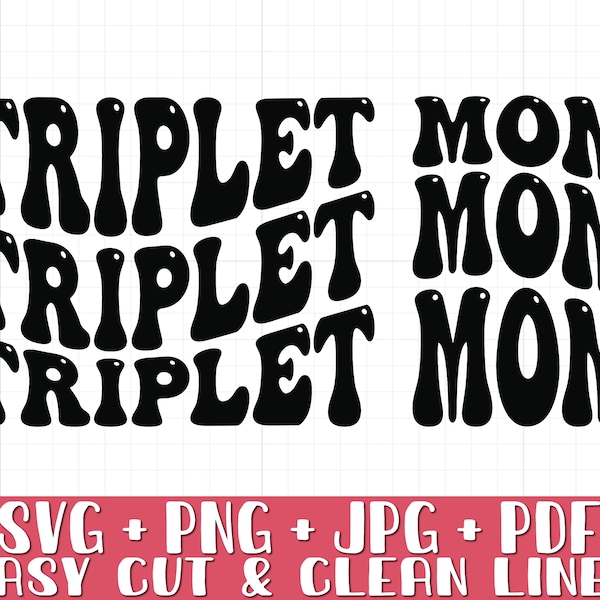 Triplet Mom Shirt - Etsy