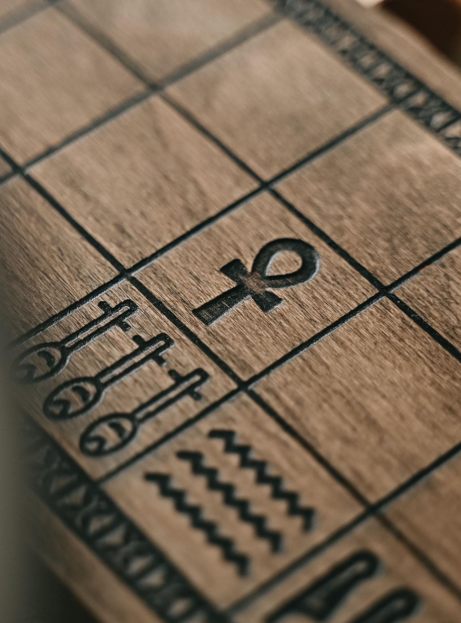 Senet Board Game, Ancient Egyptian Strategy, Historical Replica ...