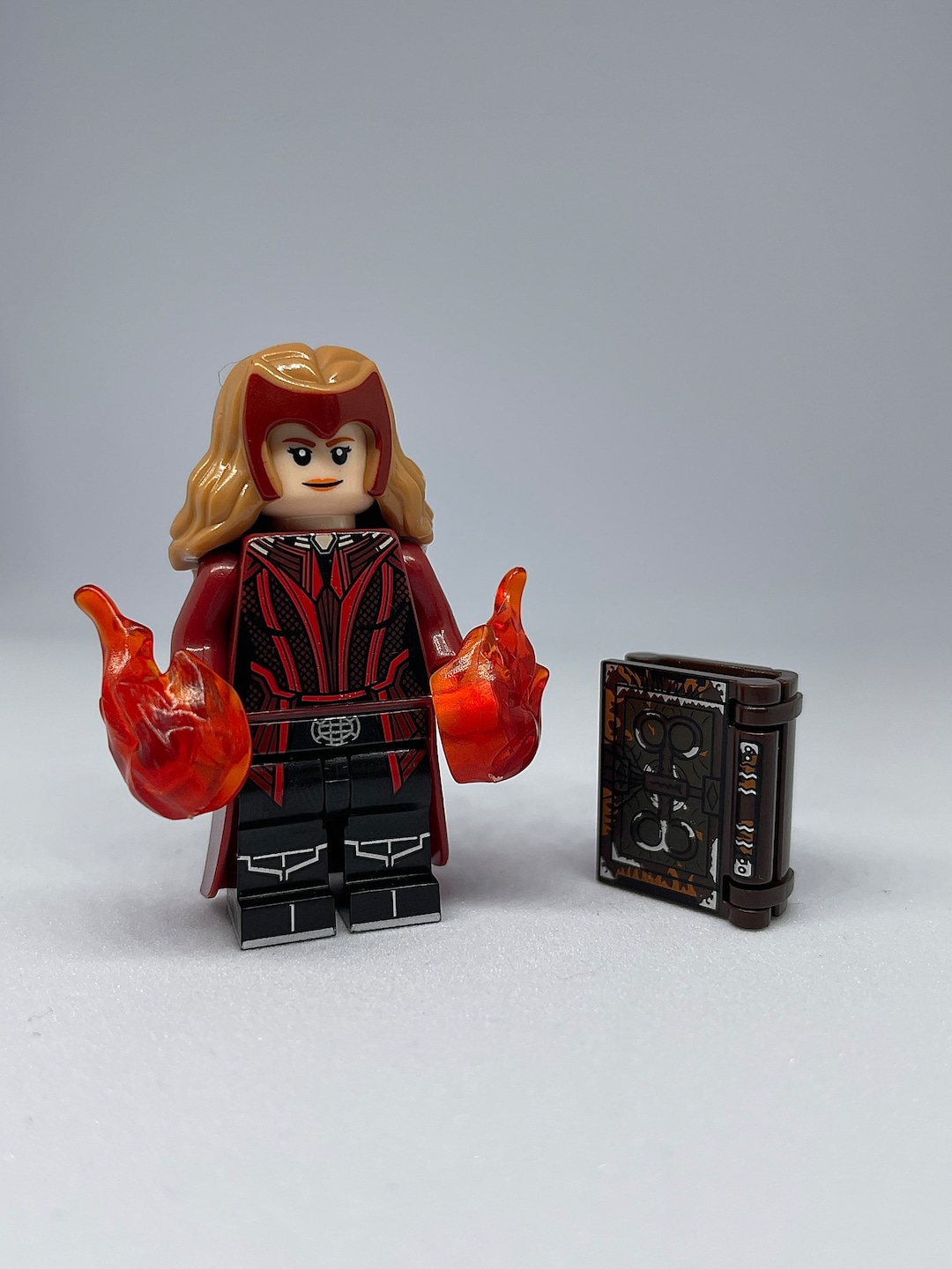 Custom Minifigures Wanda Vision Tv Series Scarlet Witch Avengers Marvel ...