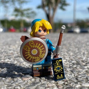 The Legend of Zelda Link Custom Minifigures Gamers Gift - Etsy