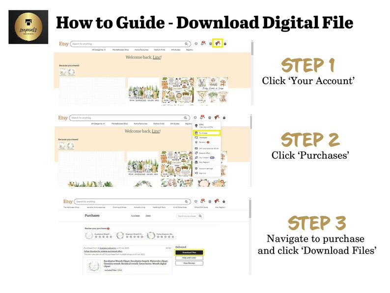 Baby Safari Animals Wreath, Watercolor Baby Animals, Wild One, Two Wild, Birthday Sublimation ...