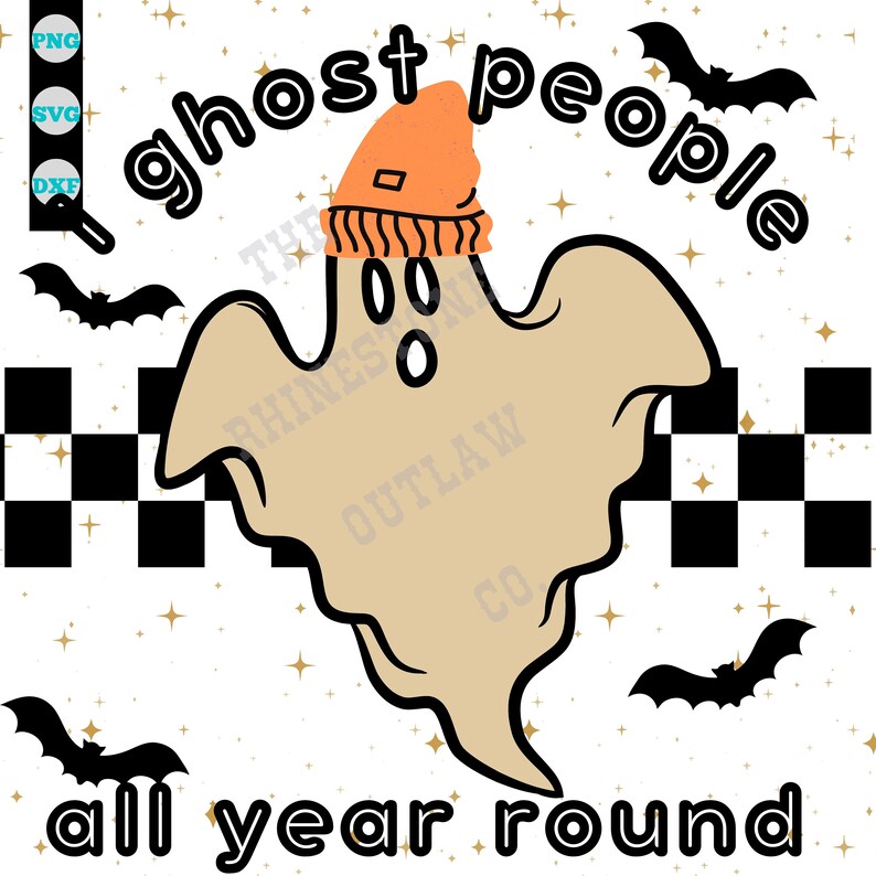 I Ghost People All Year Round SVG / Ghosting People Year Round ...