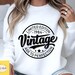 Vintage 1984 Limited Edition SVG PNG DXF (digital Download) - Etsy