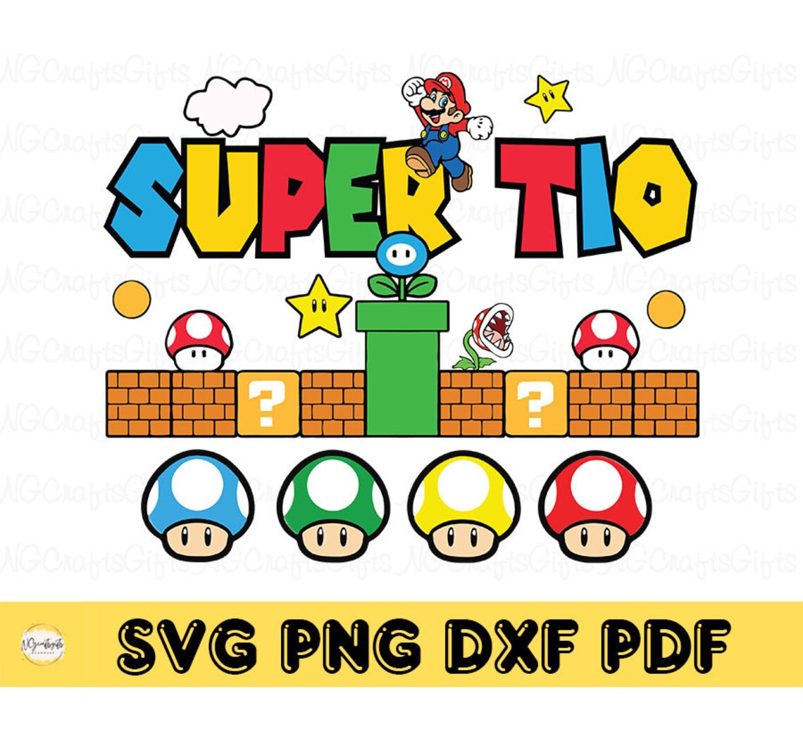 Super Tio SVG Happy Father's Day Cut Files Funny Dad - Etsy