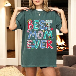Blue Alien Cartoon Png, Best Mom Ever PNG, Perfect for Mother's Day ...