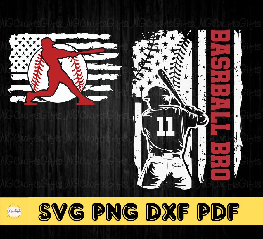 Custom Baseball Bro Svg, Baseball SVG, Cricut - Etsy