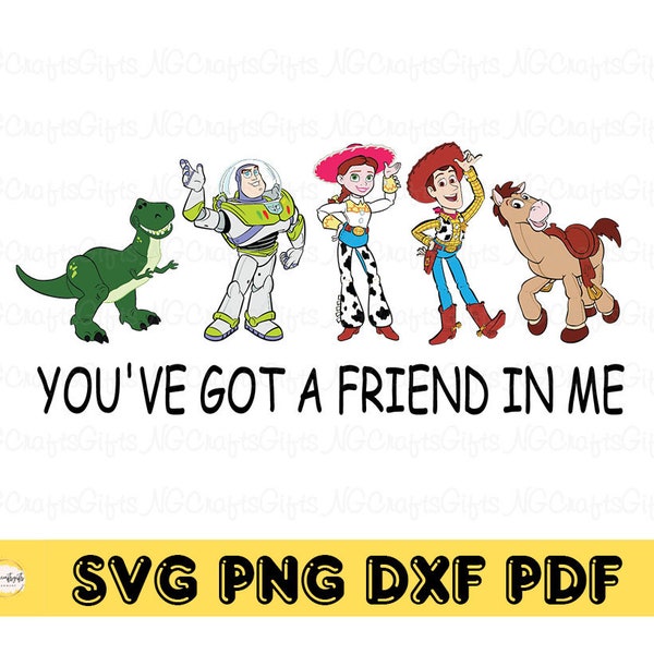 Youve Got a Friend in Me Svg - Etsy