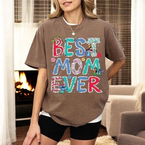 Blue Alien Cartoon Png, Best Mom Ever PNG, Perfect for Mother's Day ...