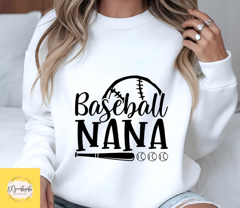 Baseball Nana SVG, PNG, DXF Files (digital Download) - Etsy