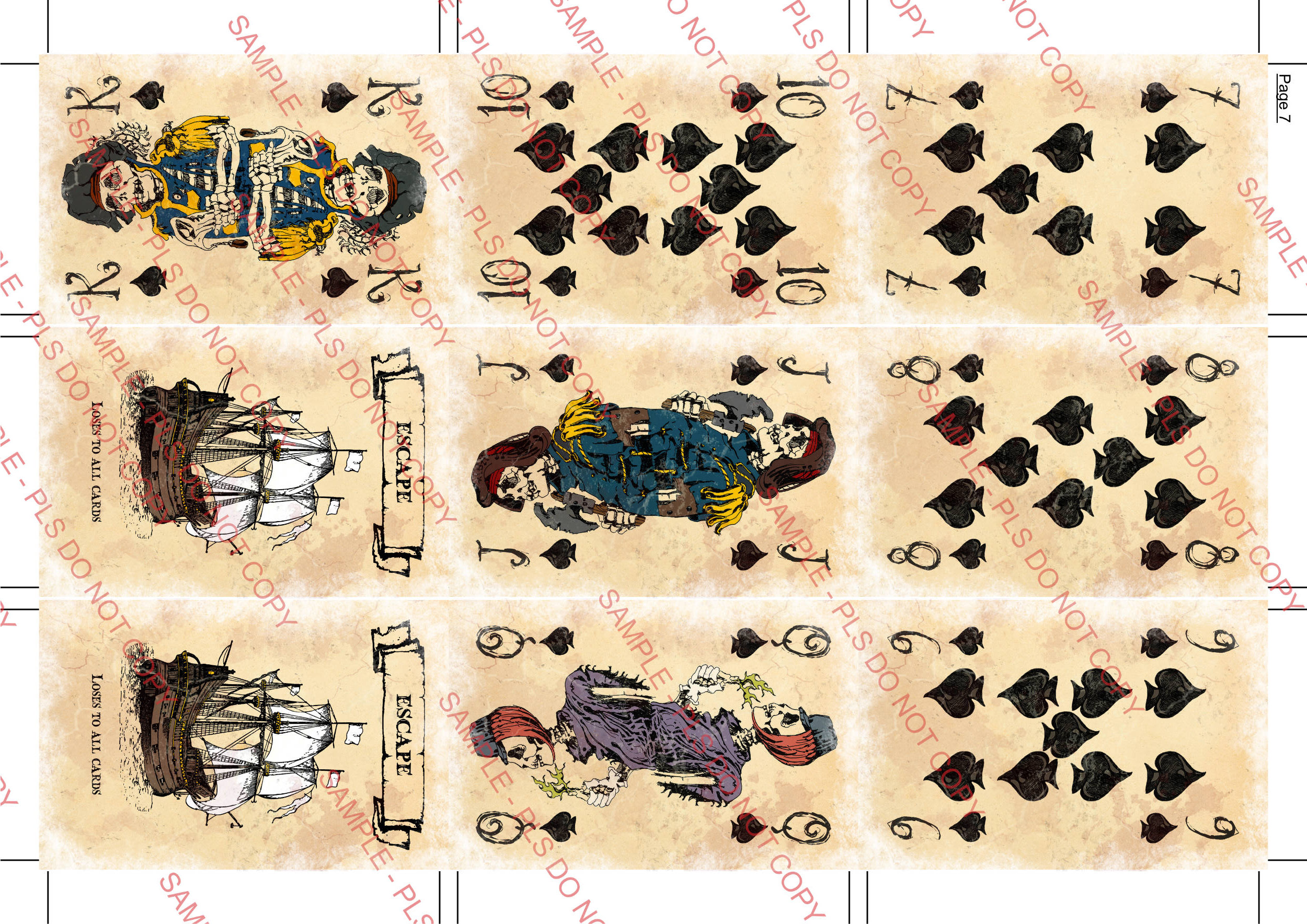 Pirate (skull) King - Faded Glory Version 2 - Yo Ho Ho! - Etsy