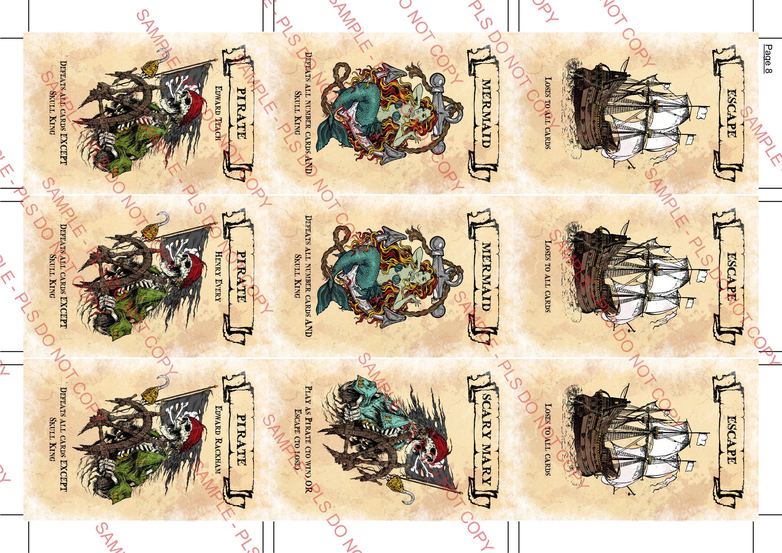 Pirate (skull) King - Faded Glory Version 2 - Yo Ho Ho! - Etsy