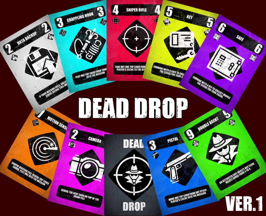 Dead Drop Spy Retheme Dead Man's Draw - Etsy