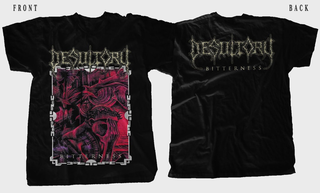 New D T G Printed T-shirt DESULTORY Bitterness Size - Etsy