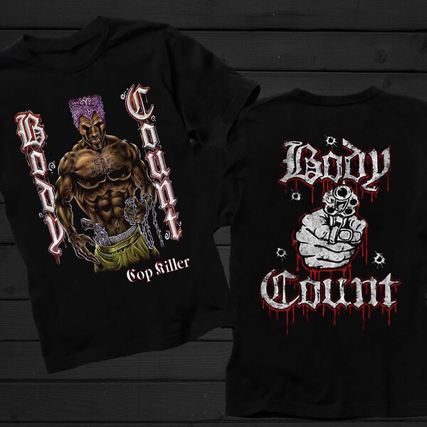 Body Count T Shirt - Etsy