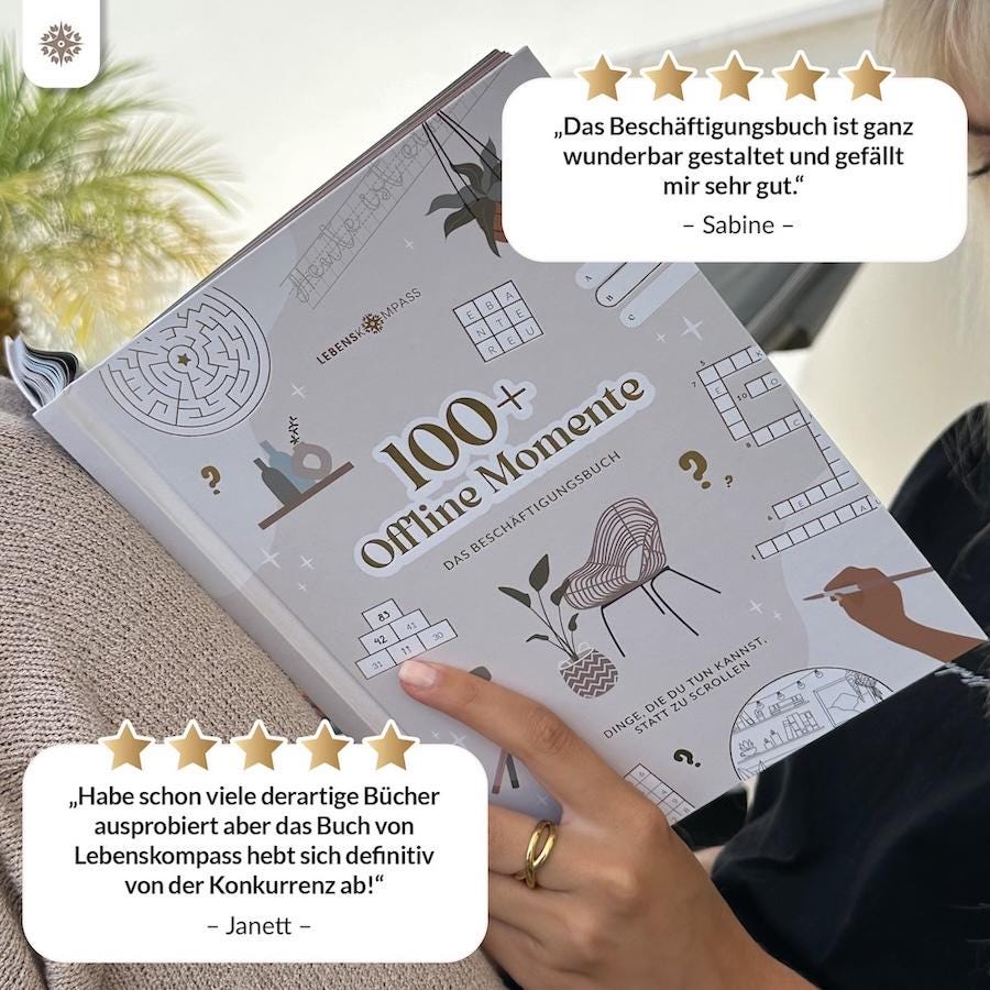Beschäftigungsbuch – 100 kreative Ideen für weniger Screentime und mehr ...