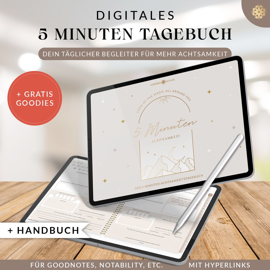 Digitales 5 Minuten Tagebuch SOUL Von Lebenskompass - 20 Wochen Mehr ...