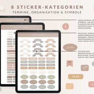 Digitales Sticker-set Mit 400 Sticker Für Studentinnen Und - Etsy