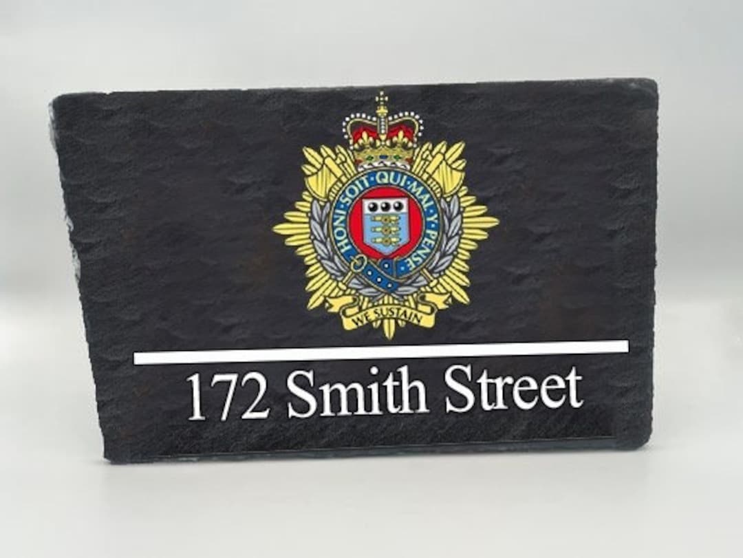 Colour Royal Logistic Corps RLC Wall Plaque - Personalised - Etsy