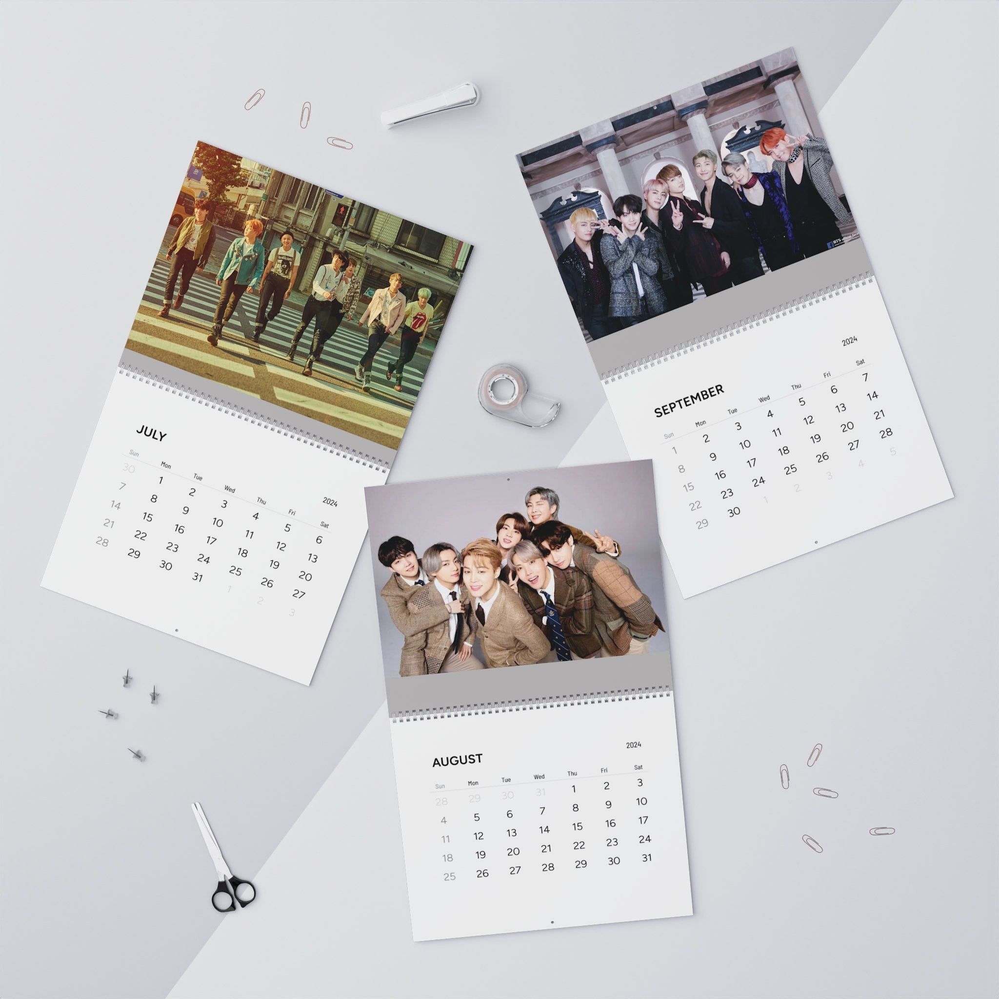BTS 2024 Calendar sold by DaviMckay | SKU 94452013 | Printerval