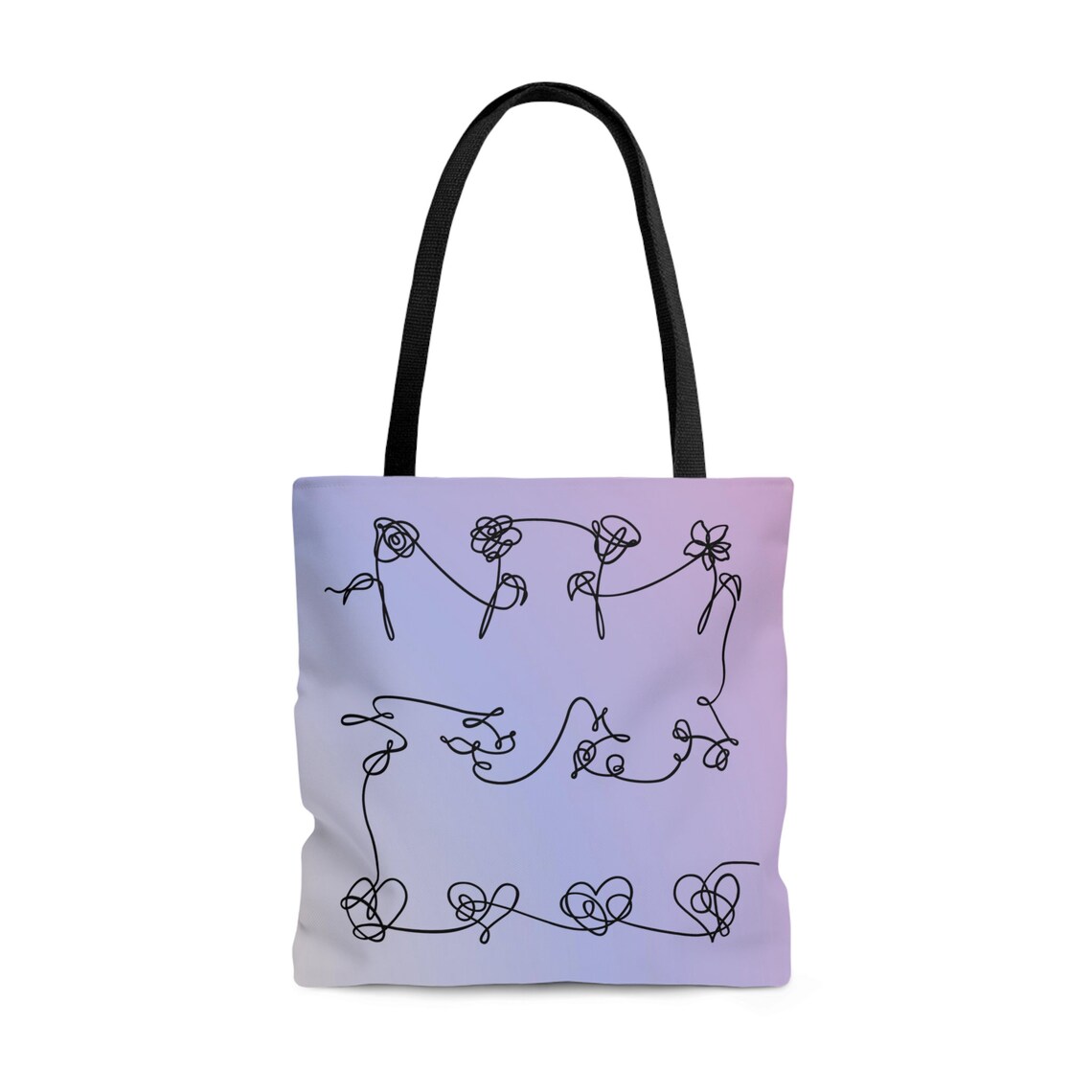 BTS Tote Bagbts Merchbts Gift Bagbts Gift for Armybts Love - Etsy