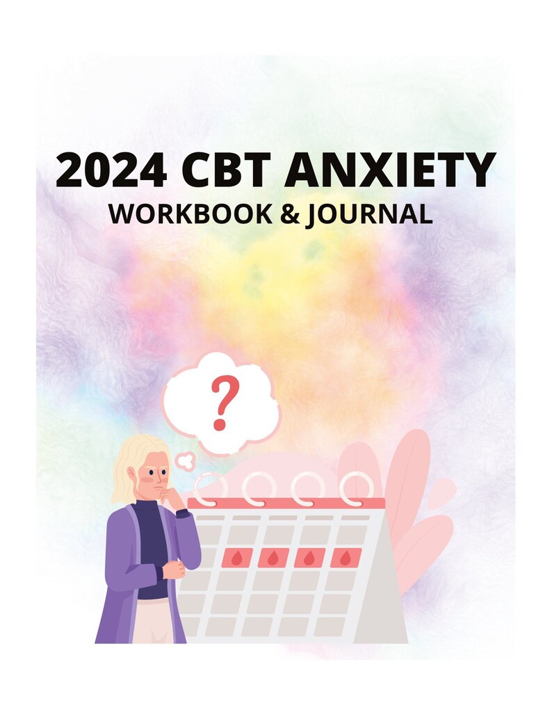 Mindart Anxiety Relief Bundle 50 Flash Cards, Therapeutic Journal, Art ...