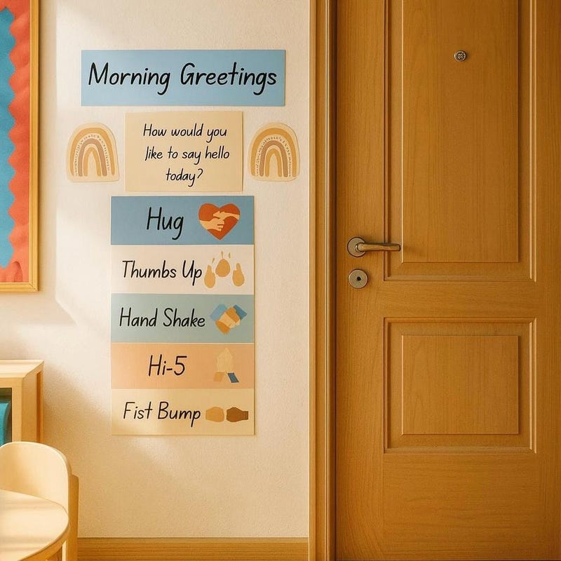 Greeting Door Signs - Etsy UK