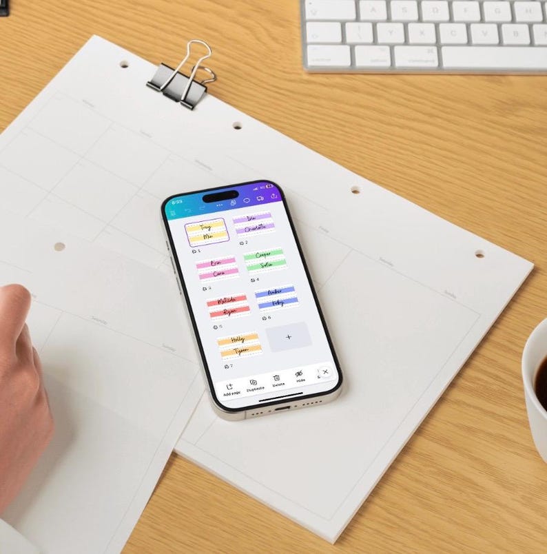 Rainbow Classroom Name Tags: Minimalist Printable (digital Download) - Etsy