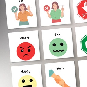 Non Verbal Communication | Visual Cards | Printable | Autism ...