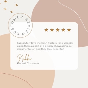 EYLF Learning Outcomes Posters: Neutral Boho Classroom Decor (digital ...