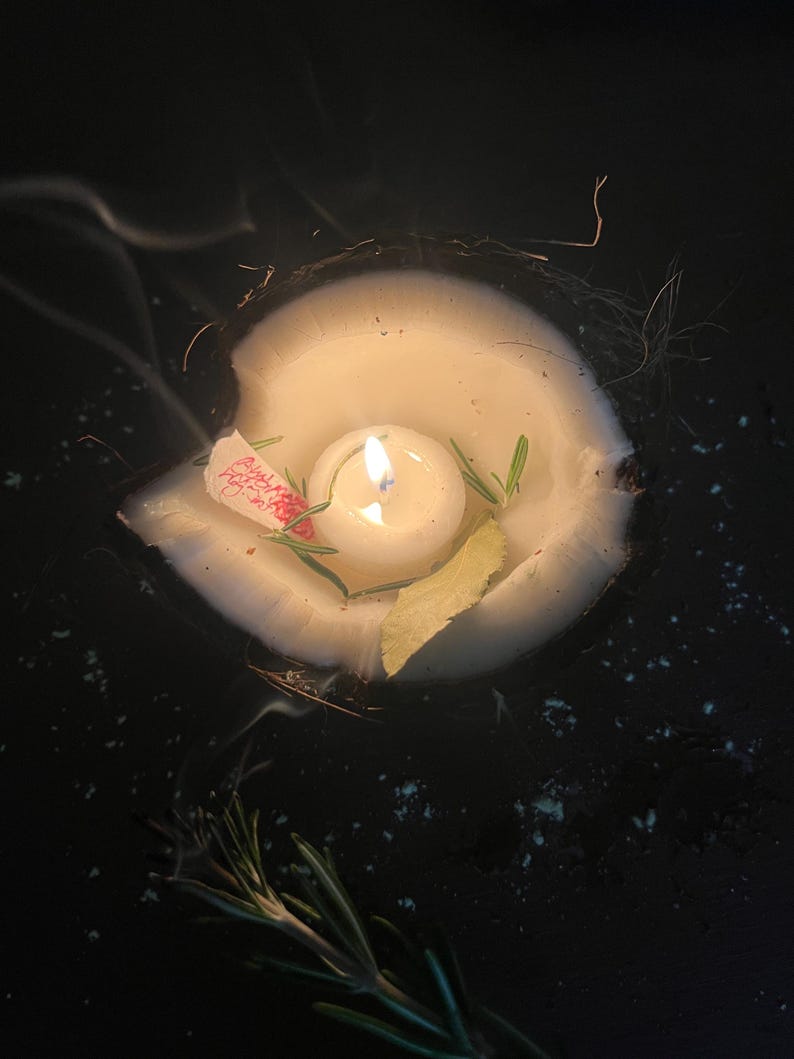 Nourishing Coconut Protection Spell - Etsy