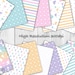 Pastel Love Digital Papers Set, 16 Digital Papers Pastel Valentine ...