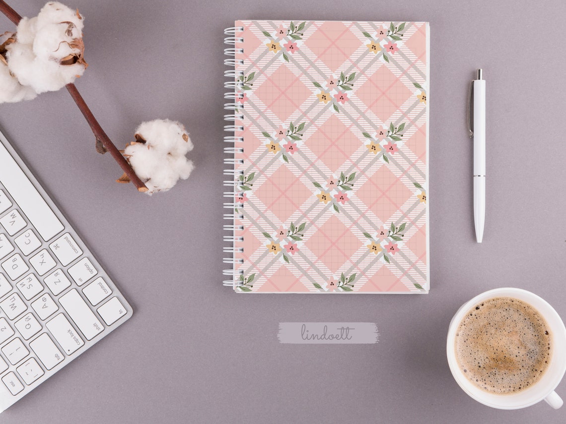 16 Cute Floral Digital Papers. Cute Flower Seamless Pattern Set on ...