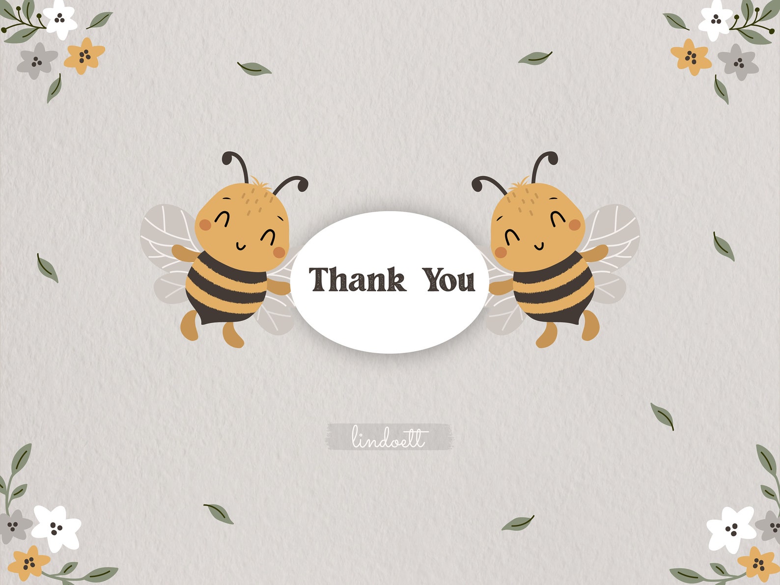 16 Bee Happy Digital Papers. Cute Bees Seamless Pattern Set. Summer ...