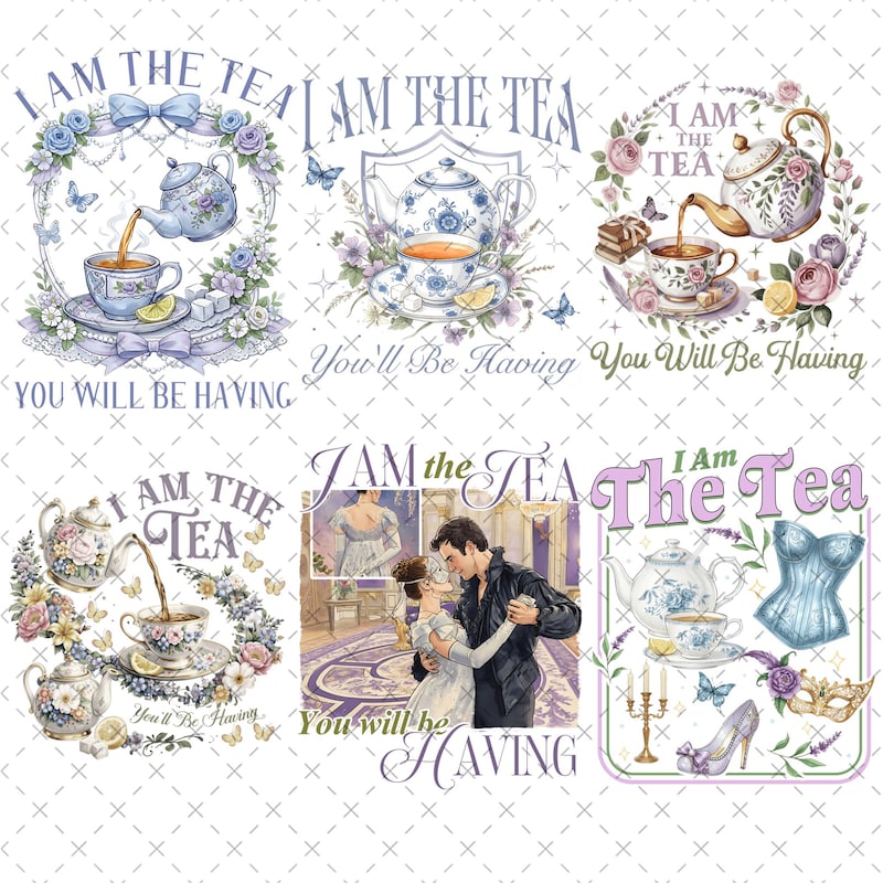 Bridgerton I Am the Tea - Etsy