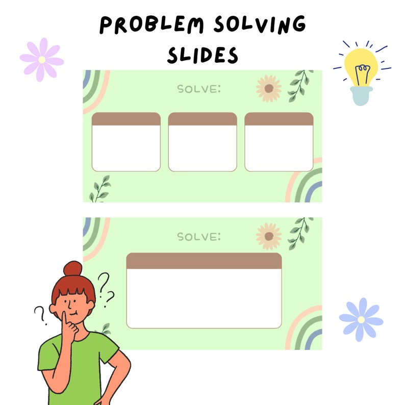 Pastel Lesson Template for Teaching on Google Slides / Power Point - Etsy