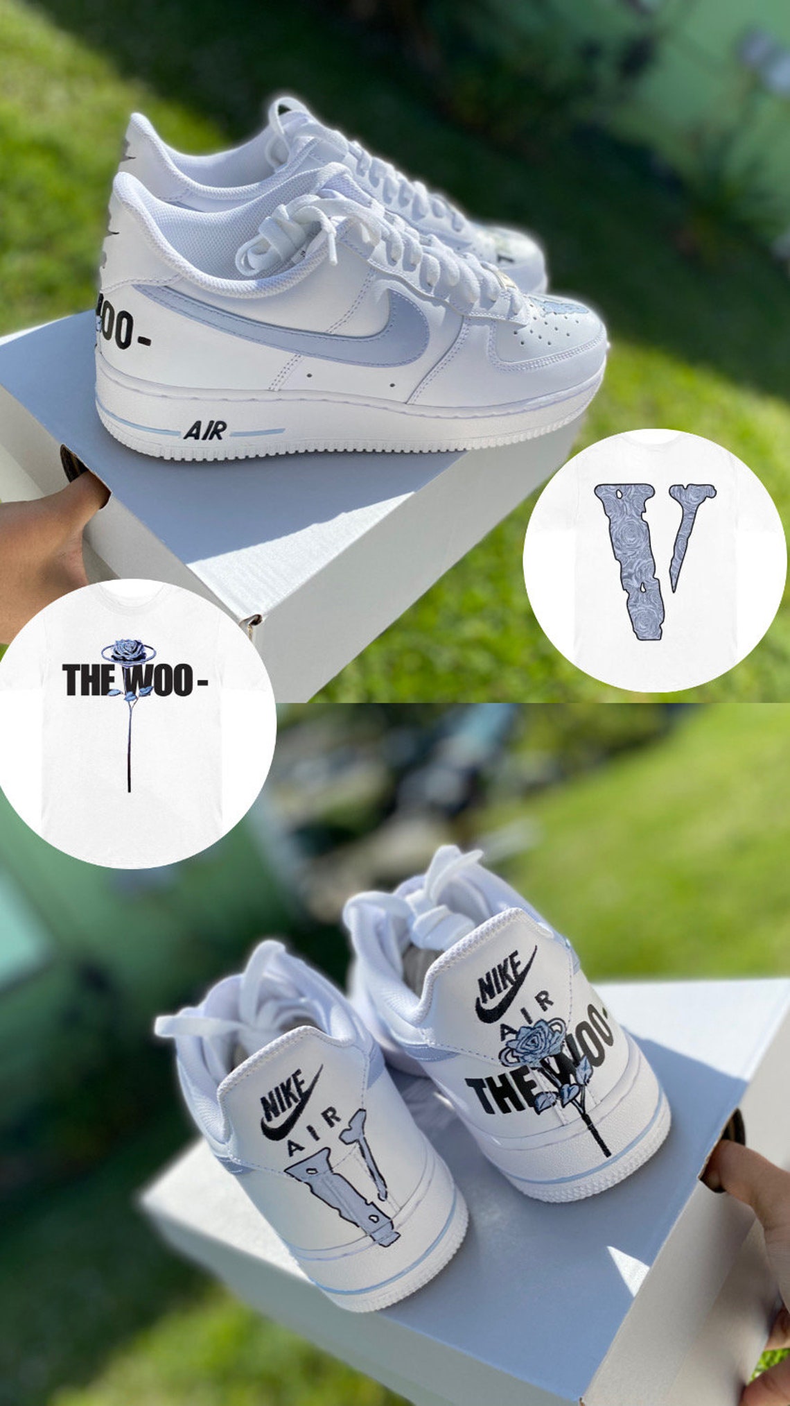 Custom Vlone Af1 - Etsy
