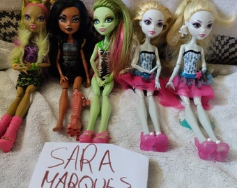 MIXED Monster High Dolls for OOAK Doll Making / Repaint / One Doll / 1 ...
