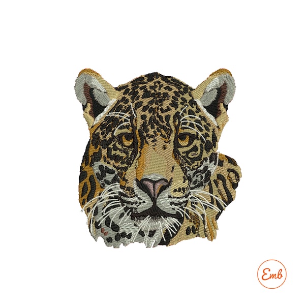 Leopard Embroidery Designs - Etsy